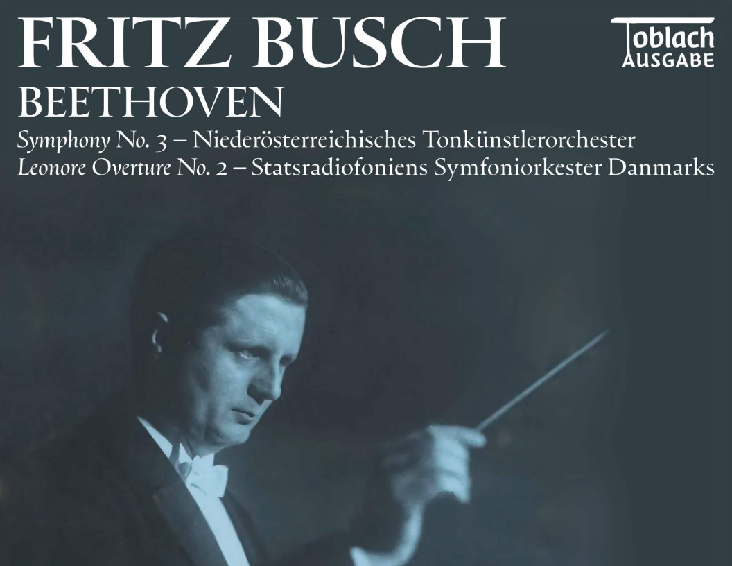 Musiktipp: Fritz Busch: Beethoven 3. Symphonie und Leonore Ouvertüre Nr ...