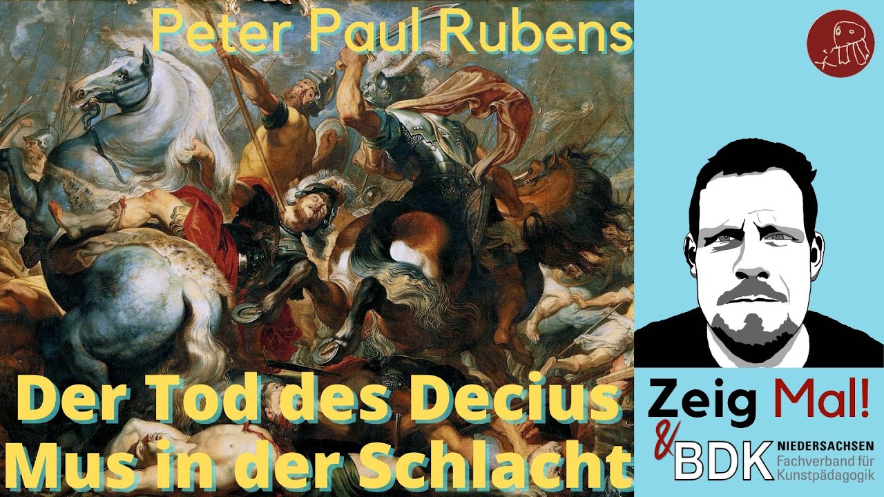 Video: Peter Paul Rubens: Der Decius-Mus-Zyklus und „Der Tod des Decius ...